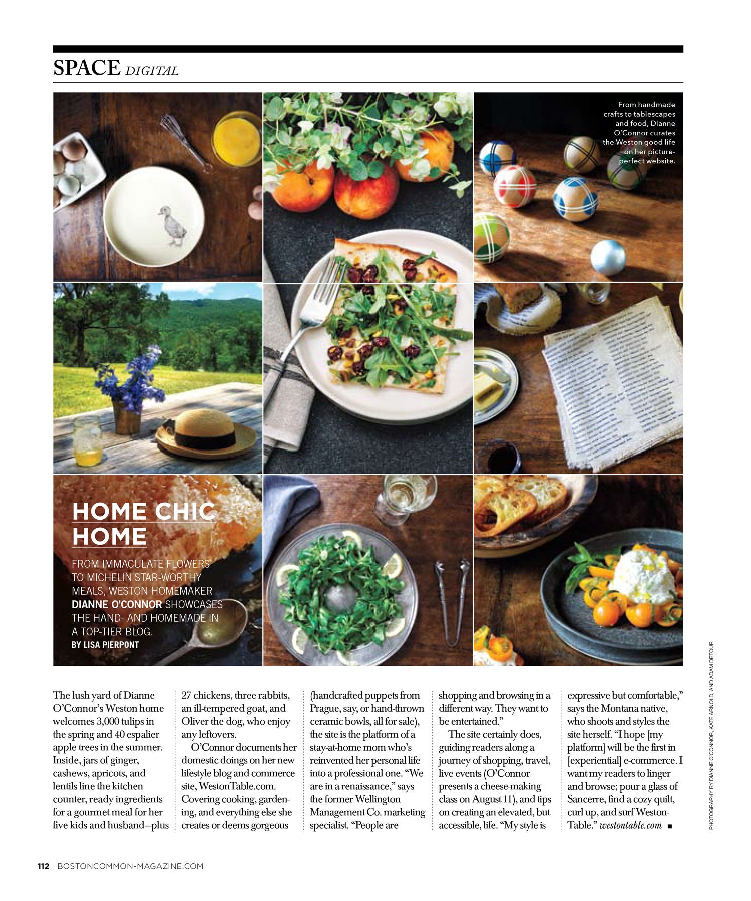 Boston Common Magazine: Home Chic Home