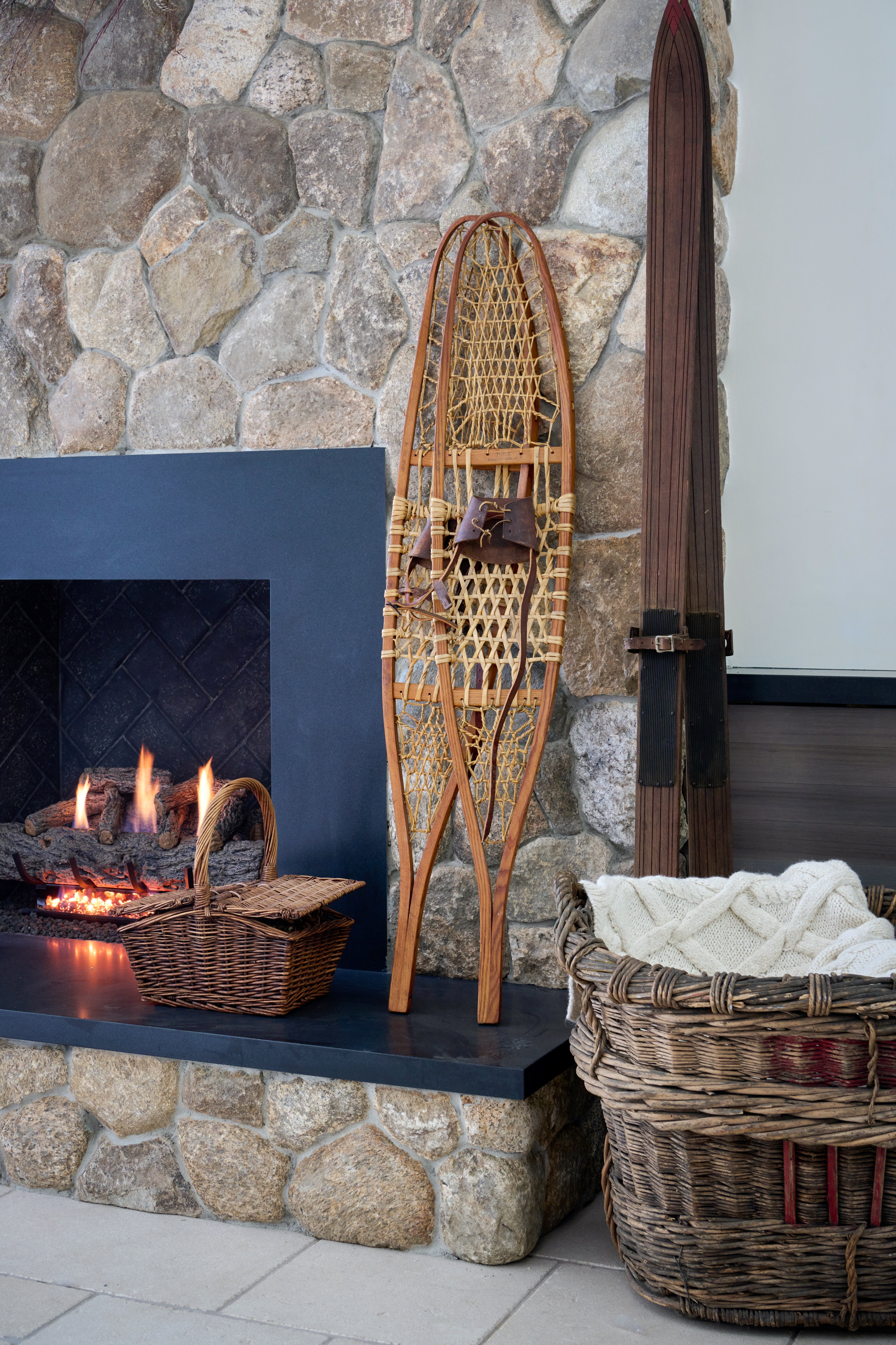 Vintage Skis and Snowshoes | Weston Table