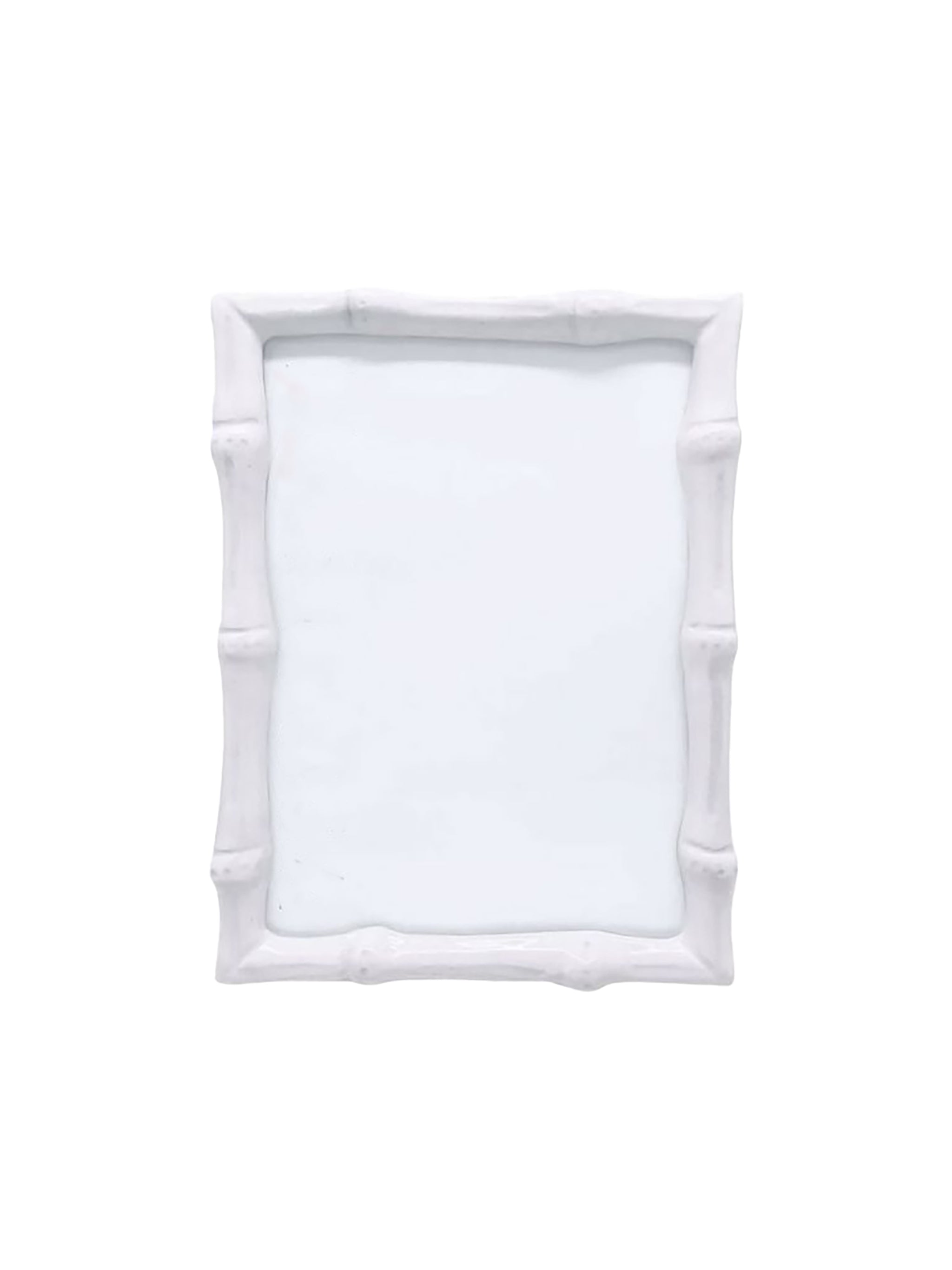 Bamboo Pearl White Picture Frame | Picture Frames | Weston Table