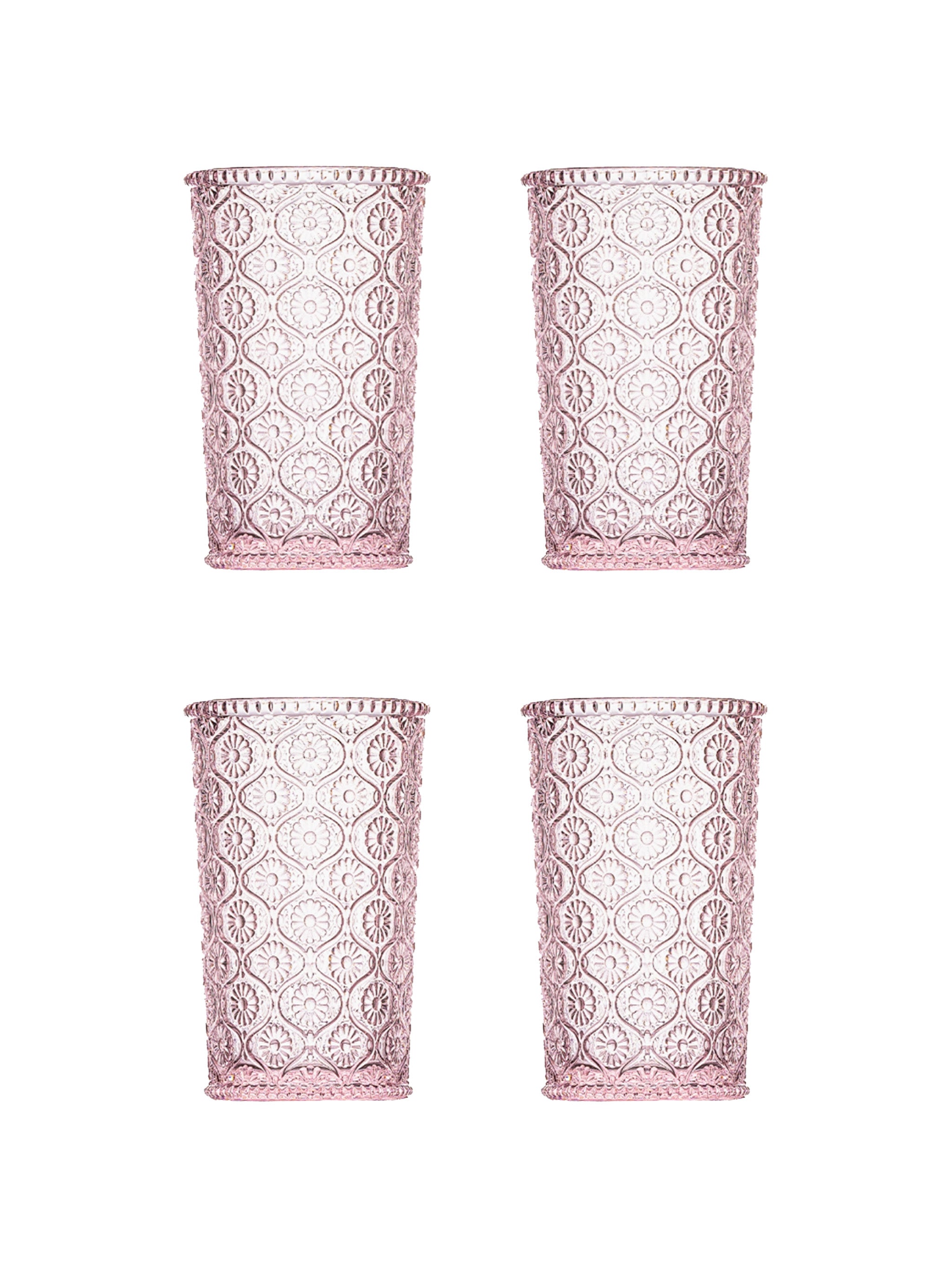 Shop the Cameo Pink Highball Glasses at Weston Table