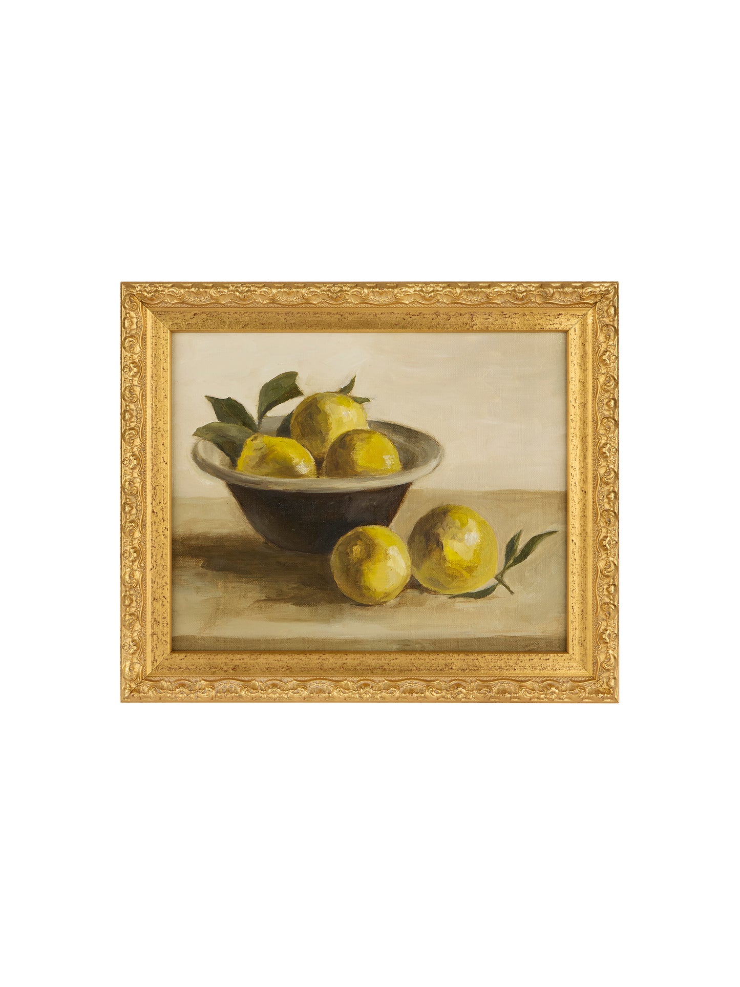 Lemons French Oil Painting | Fine Art & Wall Hangings | Weston Table