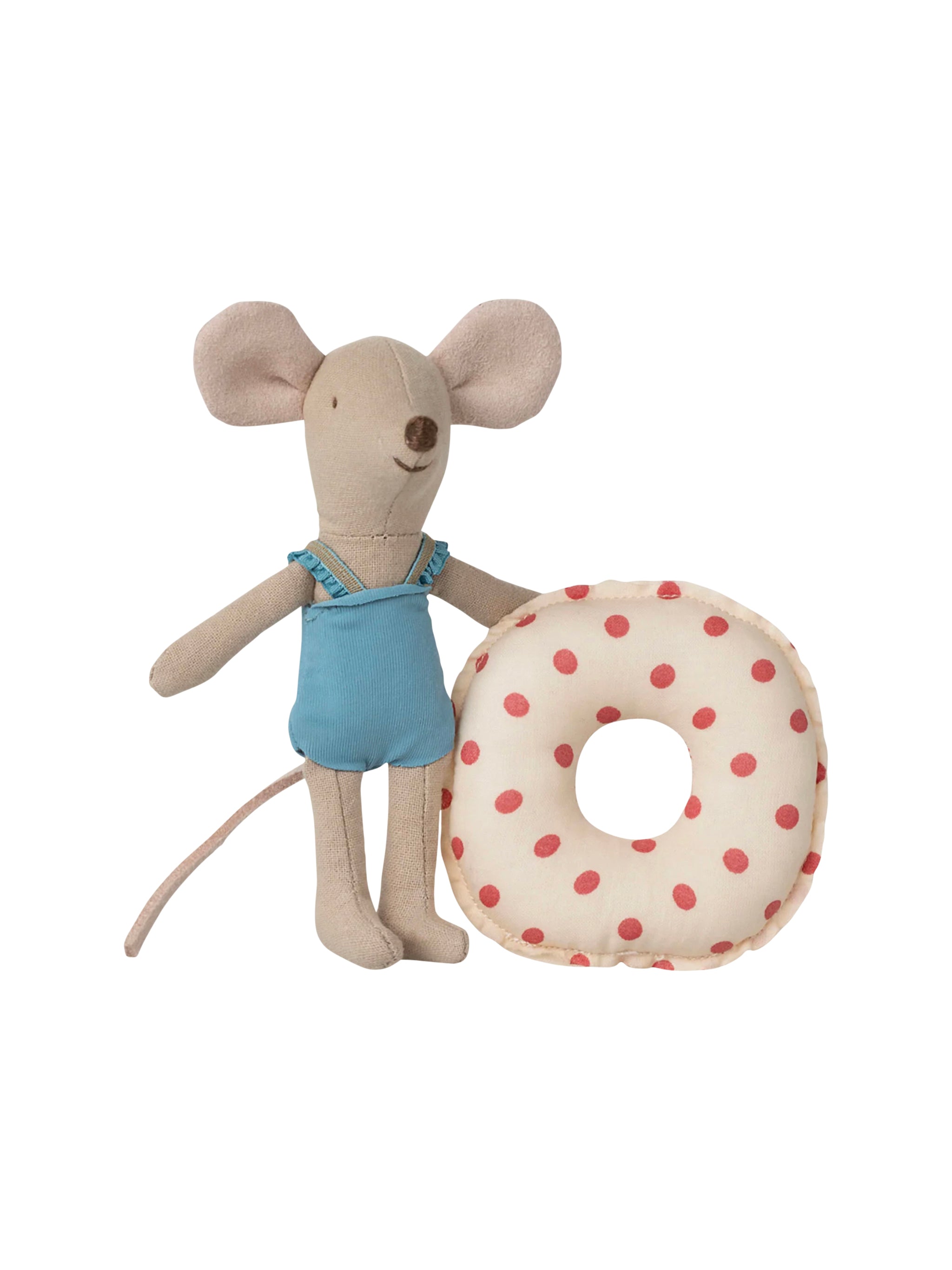 Maileg Little Sister Beach Mouse with Red Dot | Toys | Weston Table
