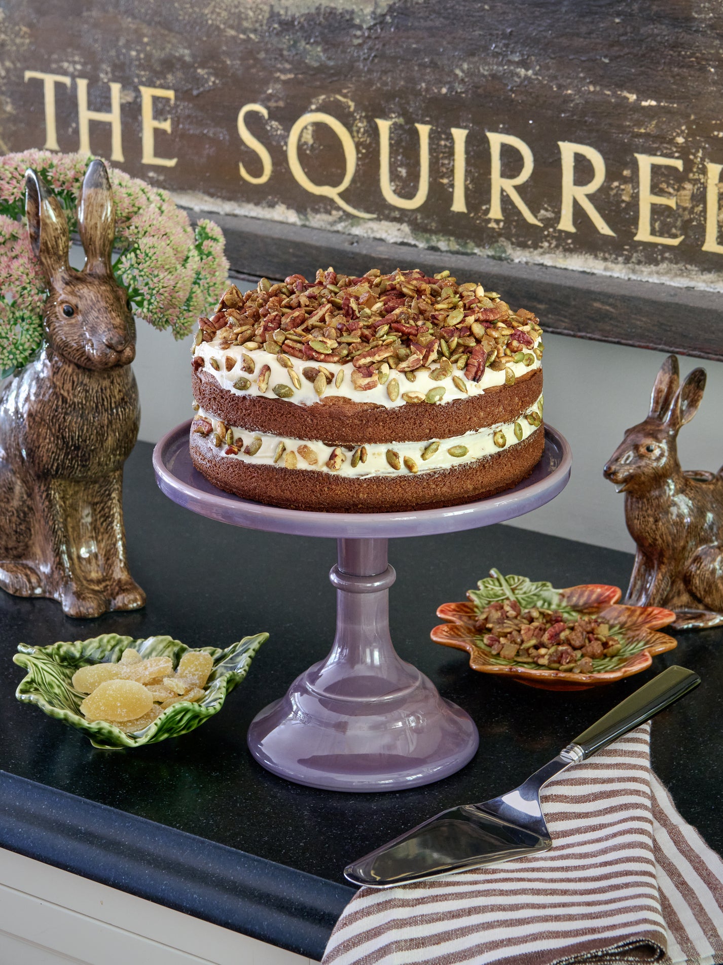 Mosser Glass Purple Cake Stand | Cake Stands & Domes | Weston Table