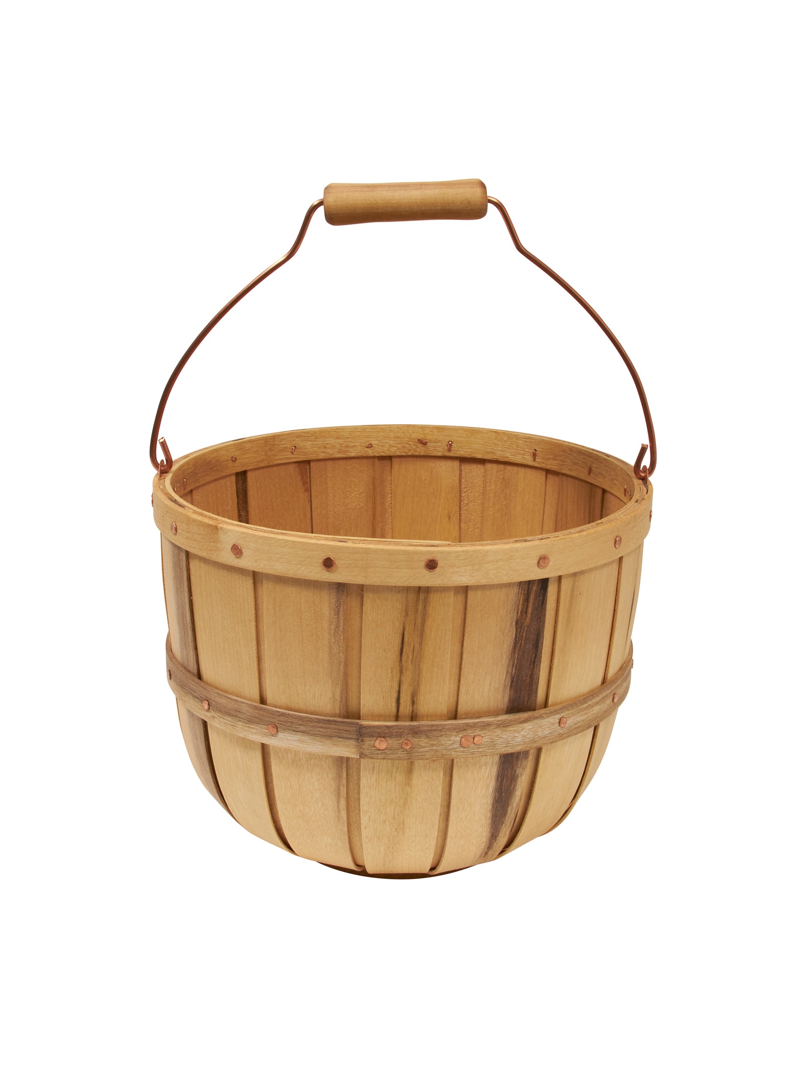 Myrtlewood Bushel Basket | Baskets & Buckets | Weston Table