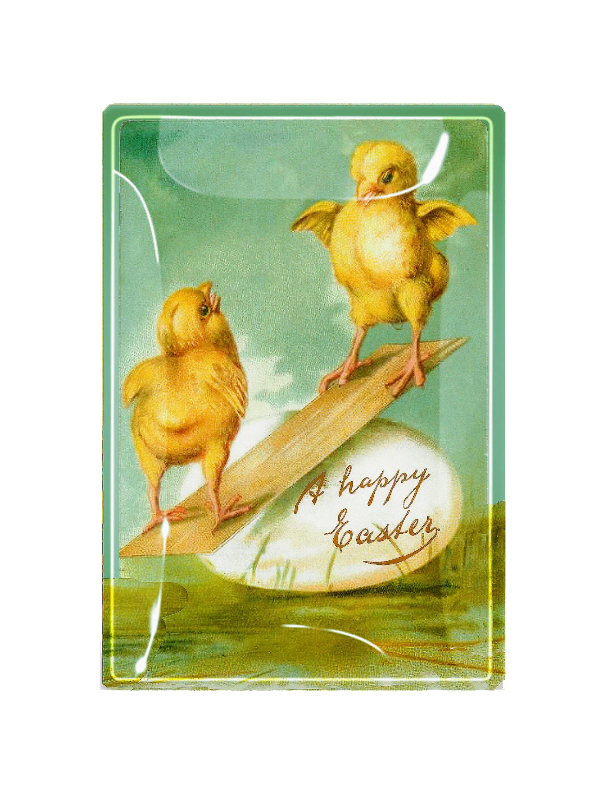 Peeps Balancing Act Easter Decoupage Glass Tray | Home Accessories ...