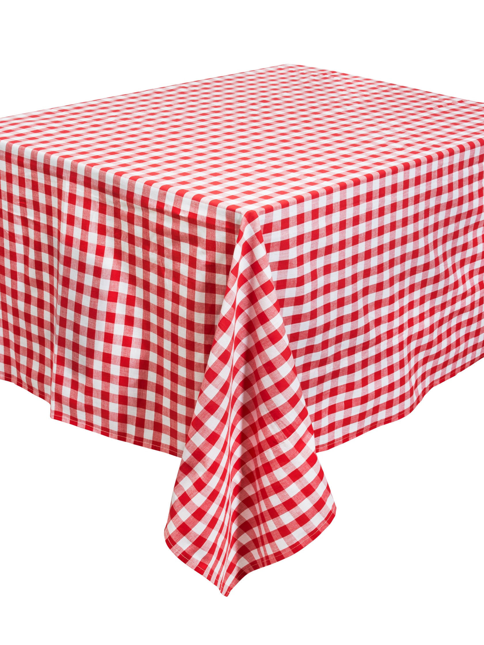 Shop the Red Gingham Linen Collection at Weston Table