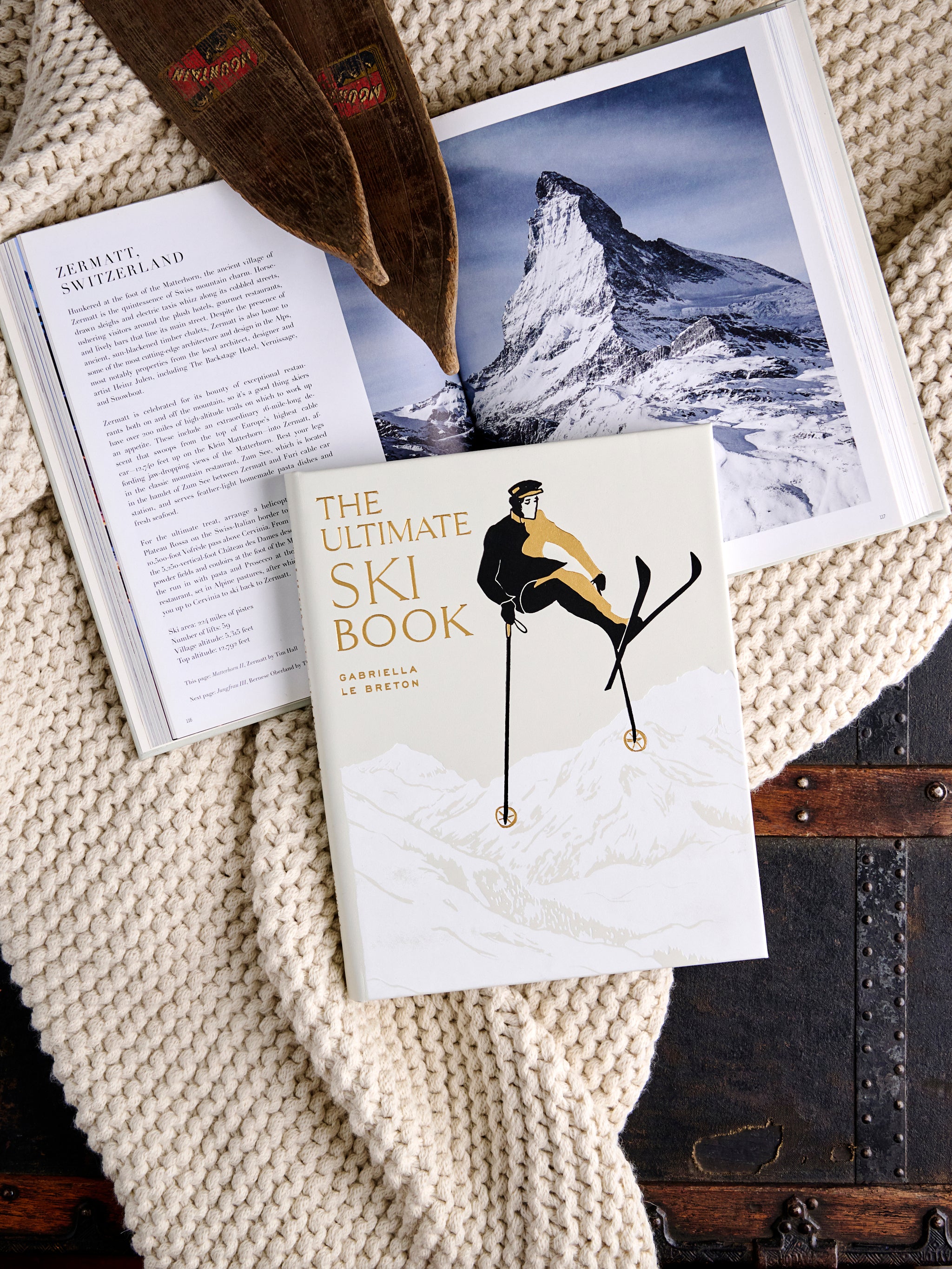 Shop The Ultimate Ski Book Leather Bound Edition at Weston Table