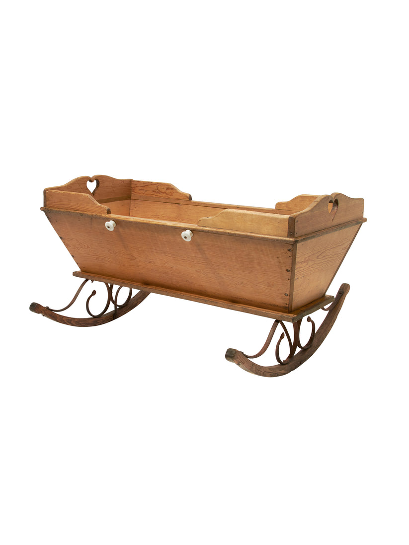 Vintage 1890s American Cradle | Nursery Decor & Accessories | Weston Table