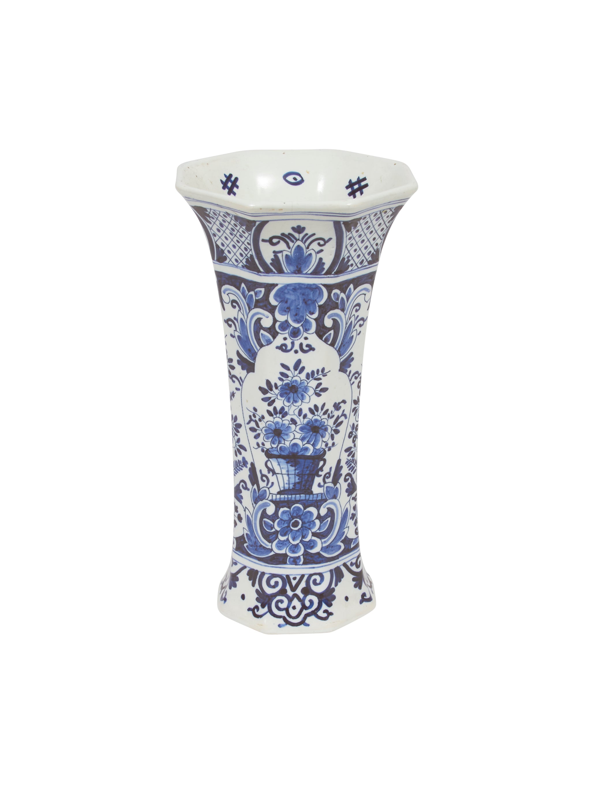 Vintage 1900s Delft Vase | Vases & Crocks | Weston Table