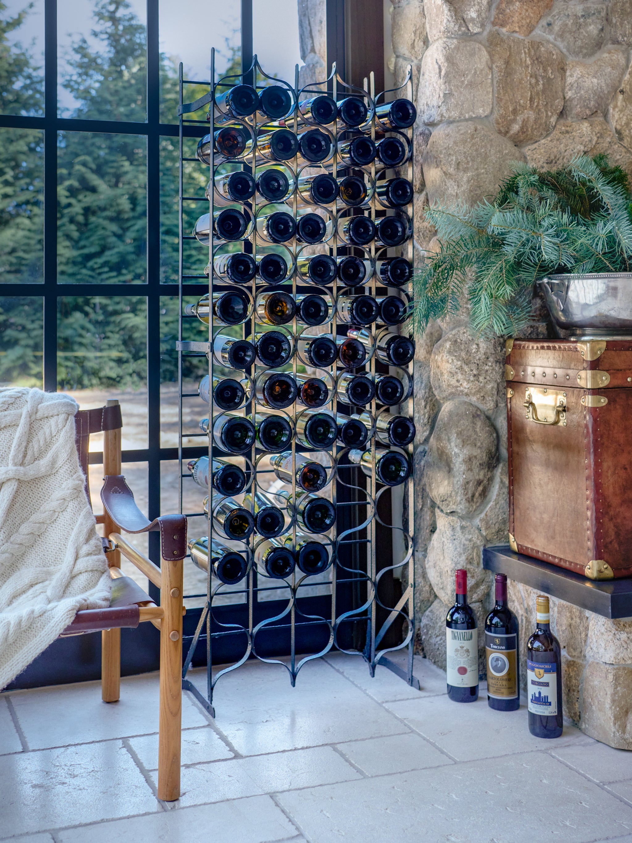 Shop the Vintage 1930s French Wine Rack at Weston Table