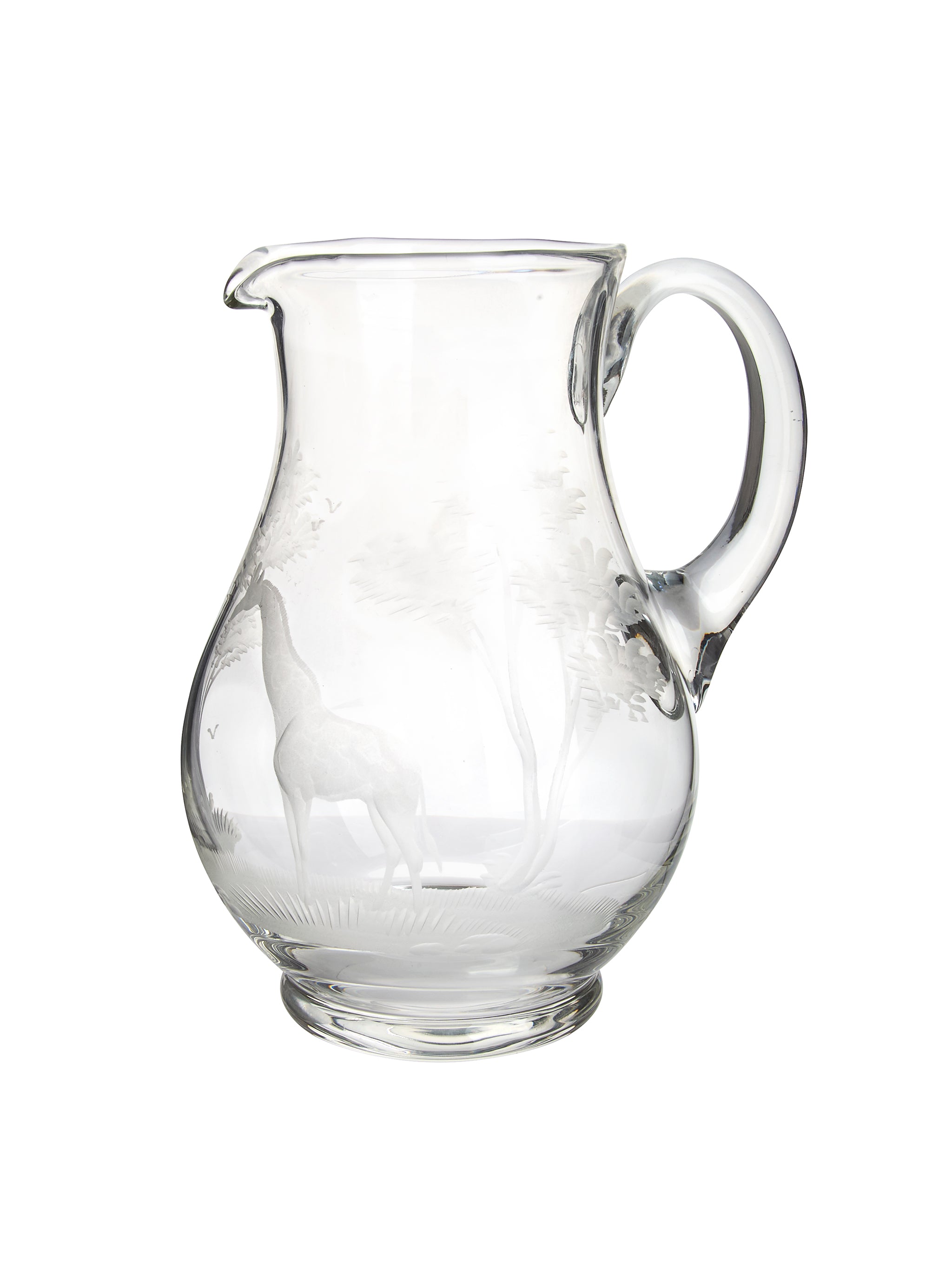 Vintage 1960s Crystal Queen Lace Giraffe Pitcher | Pitchers & Jugs ...