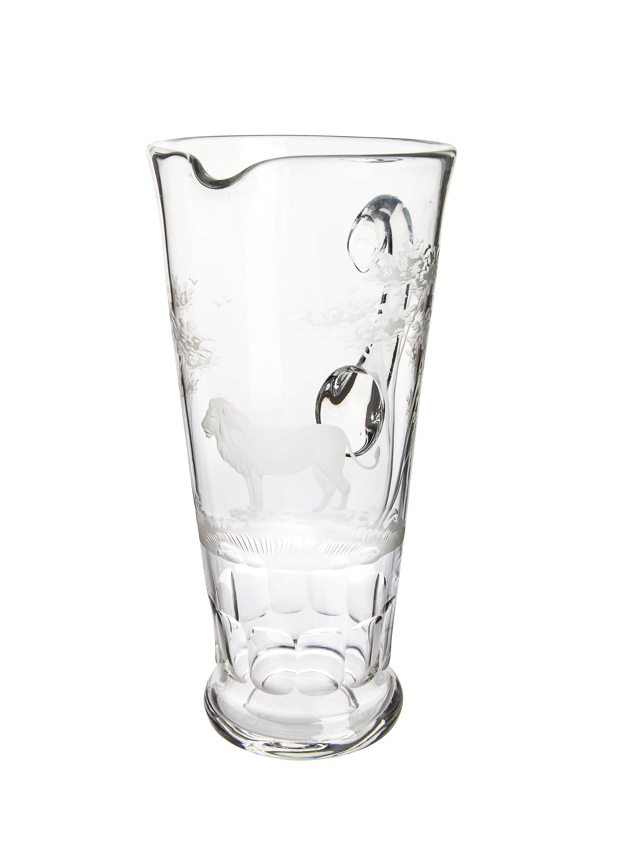 Vintage 1960s Crystal Queen Lace Lion Martini Pitcher | Pitchers & Jugs ...