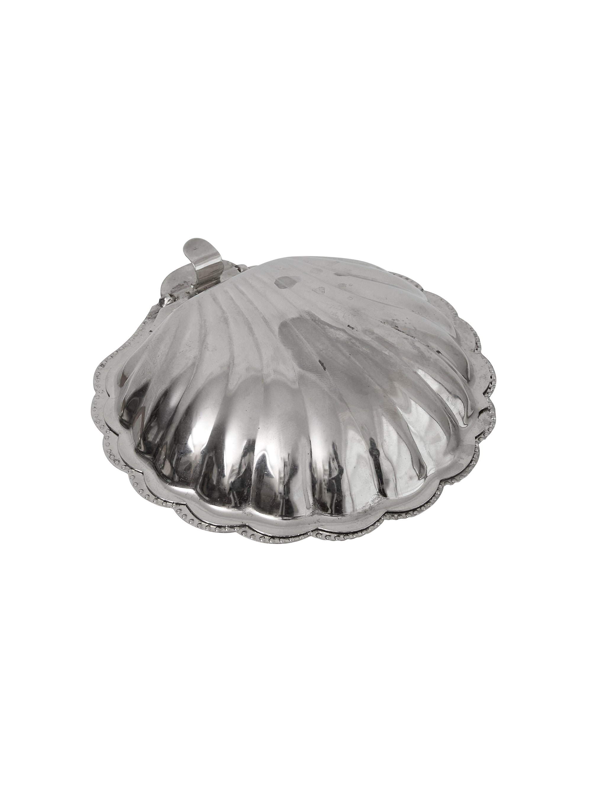 Shop the Vintage 1960s English Silver Plate Shell Dish at Weston Table