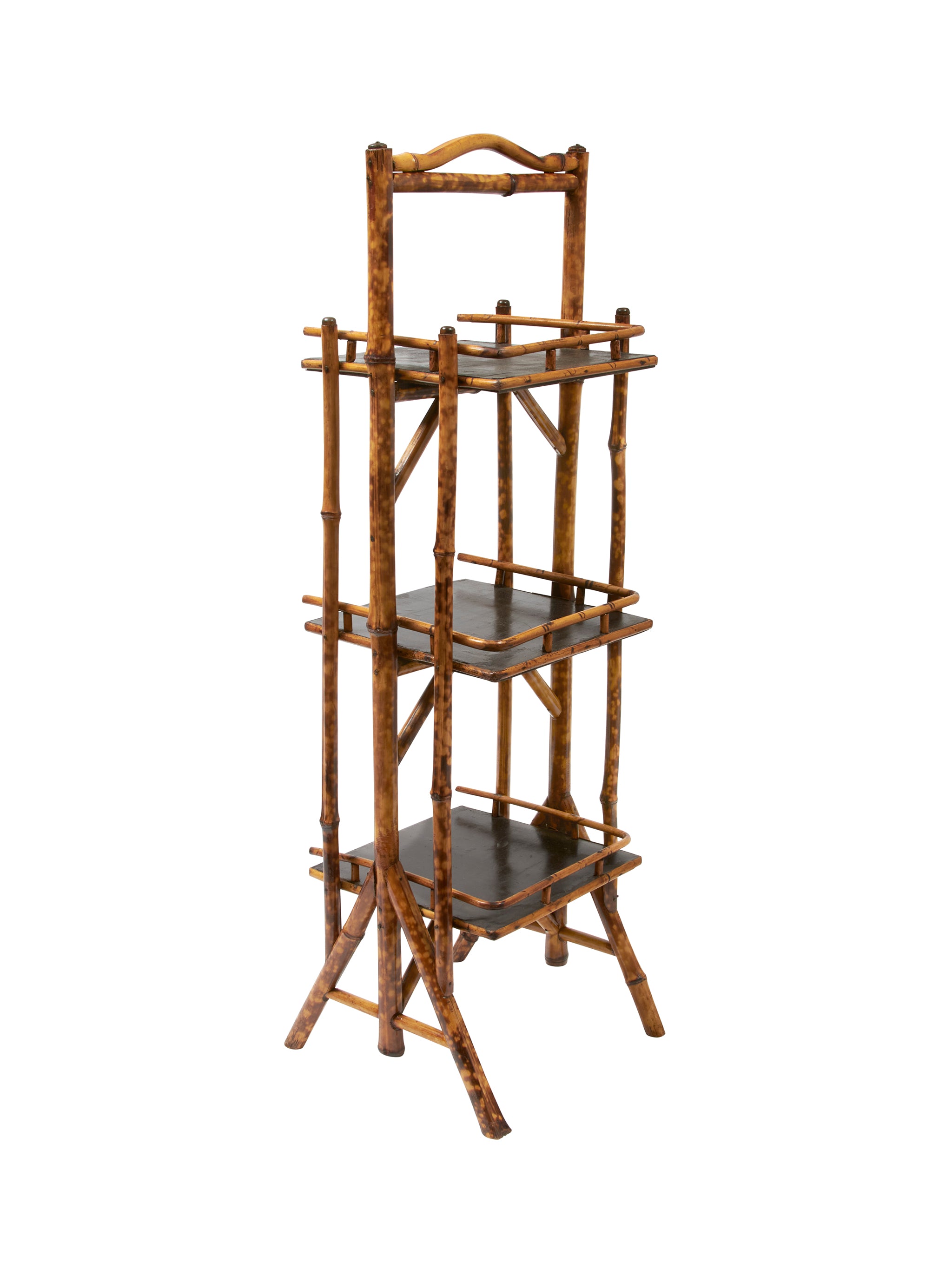 Vintage bamboo etagere store