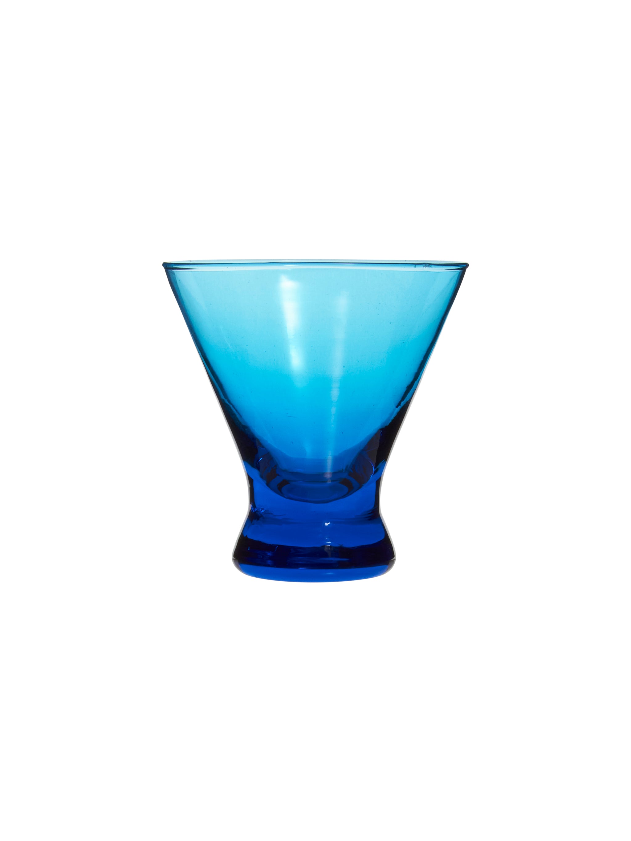 Shop teh Vintage Retro Blue Cocktail Glasses at Weston Table
