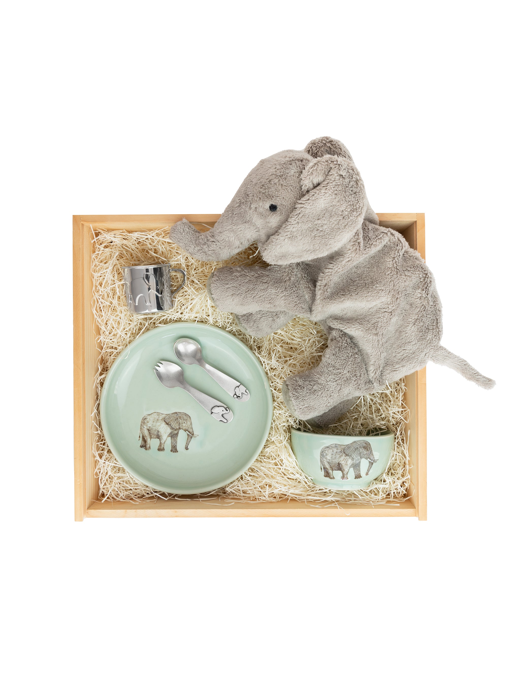 Shop the Safari Elephant Baby Gift Set at Weston Table