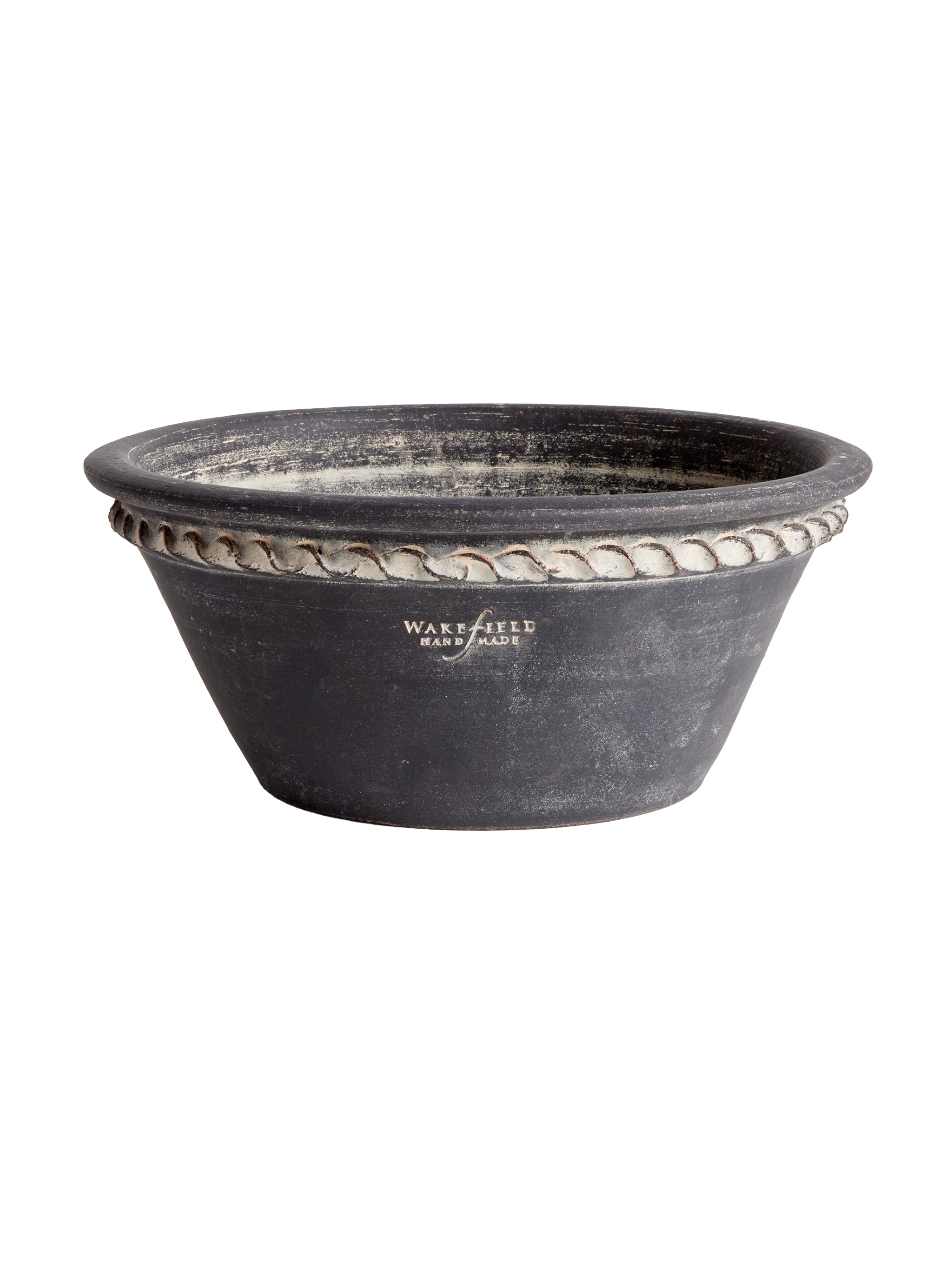 Wakefield Handmade Henley Forcing Pot Black | Outdoor & Garden Tools ...