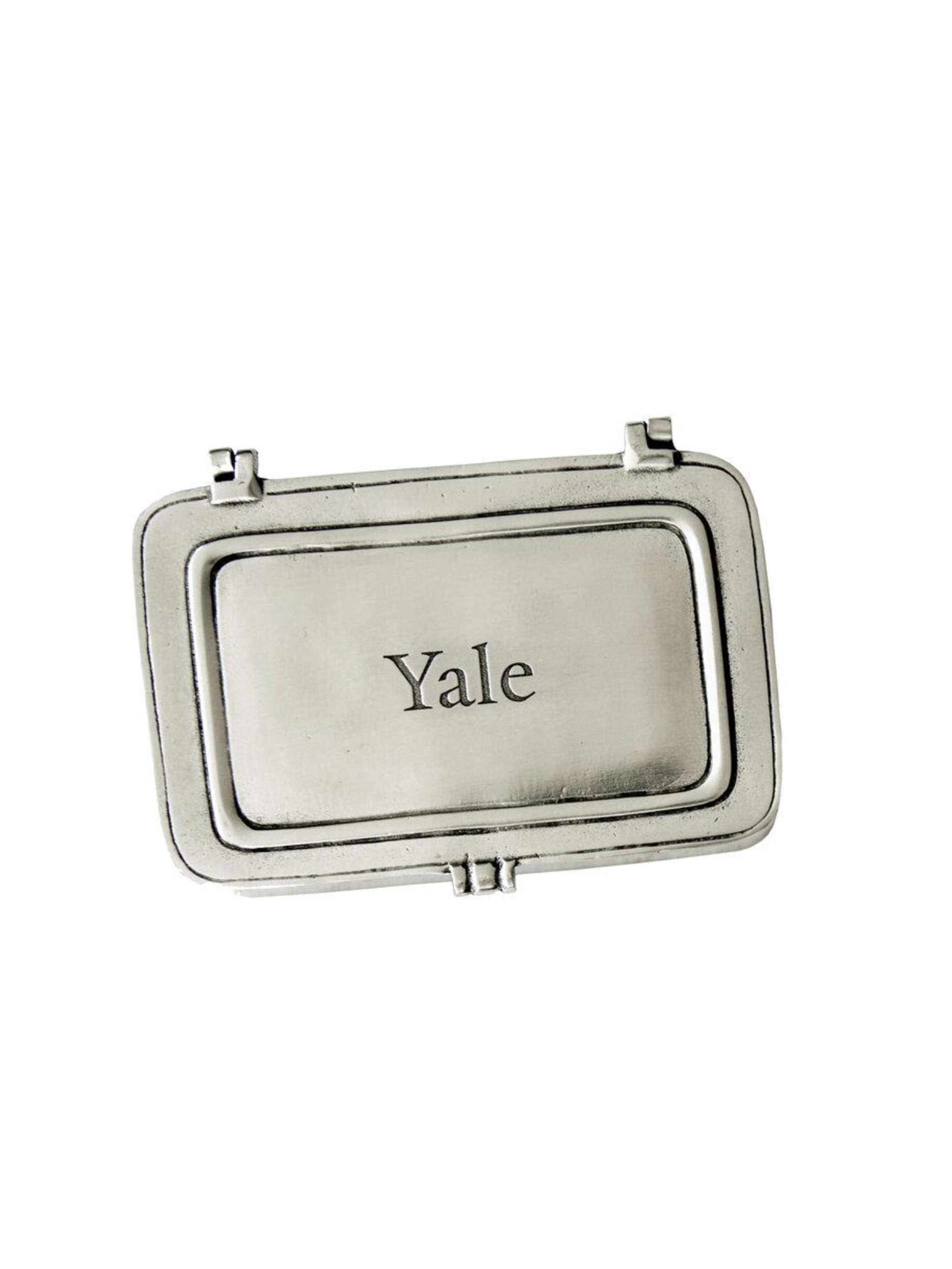 MATCH Pewter Yale Collegiate Box | Desk Accessories | Weston Table
